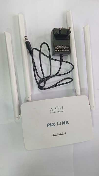 ROUTER DSL SINGLE BAND WIFI WITH REPEATER PIX - LINK SECONDARY ROUTER ...