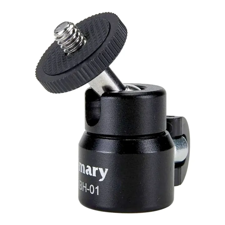 Jmary BH-01 Mini Ball Head 1/4 Screw 360 Degree Aluminium Alloy Body Rotating Swivel Mini Tripod ...