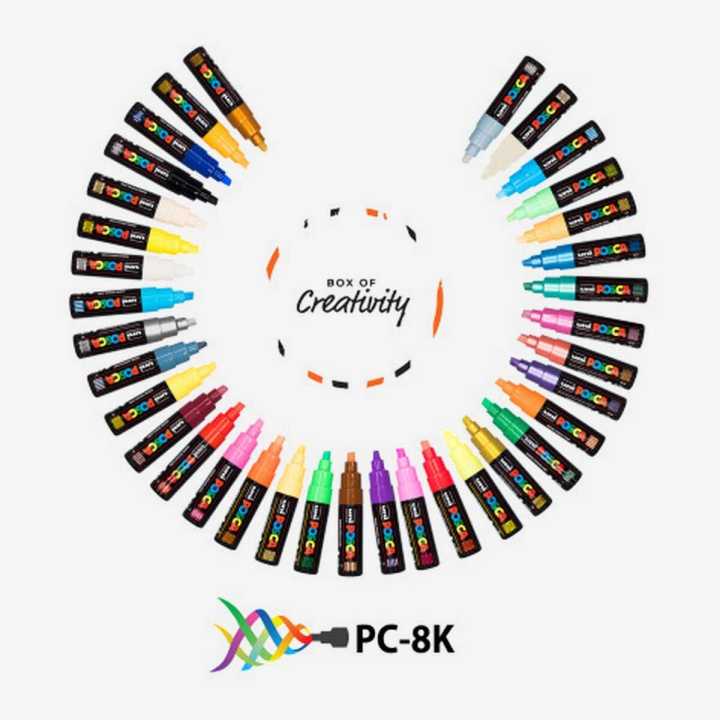 Uni Posca Marker Pen PC-8K | Daraz.com.np