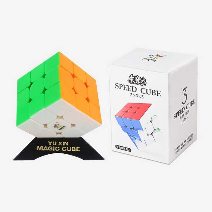 Yuxin Speed Cube 3x3x3 Magic Cube Puzzle With Stand | Daraz.com.np