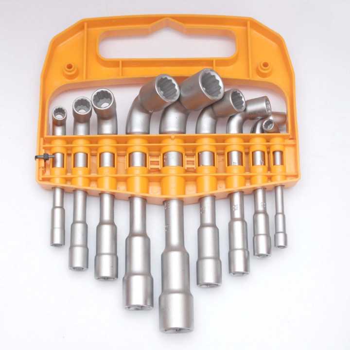 InGco L-Angled Socket Wrench 9 Pcs SetS | Daraz.com.np