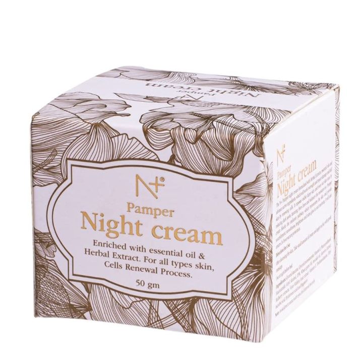 N+ Professional Pamper Night Cream 50 gm | Daraz.com.np