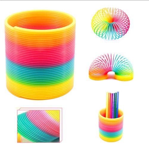 Magic Spring, Rainbow Spring Toy Plastic Spring new | Daraz.com.np