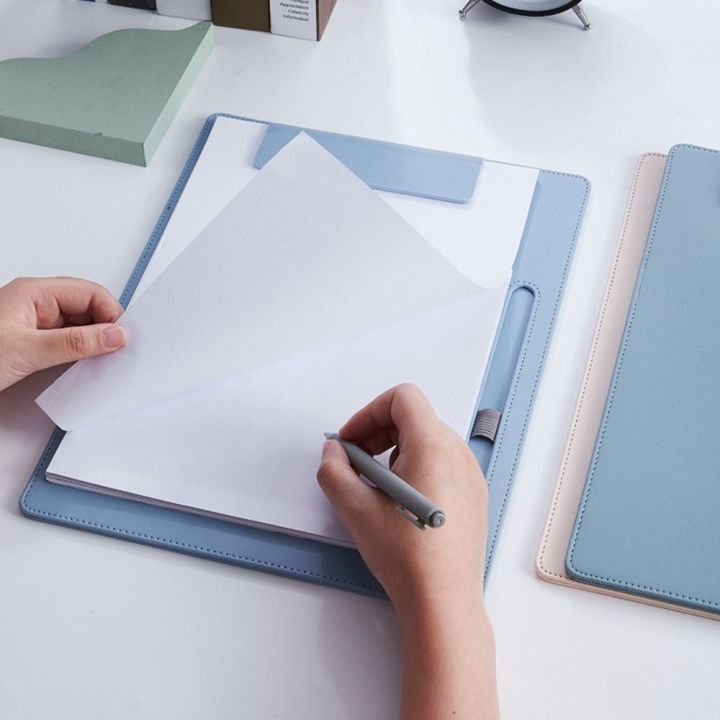 Simple Student Writing Tablet Signature Folder File Folder Meeting ...