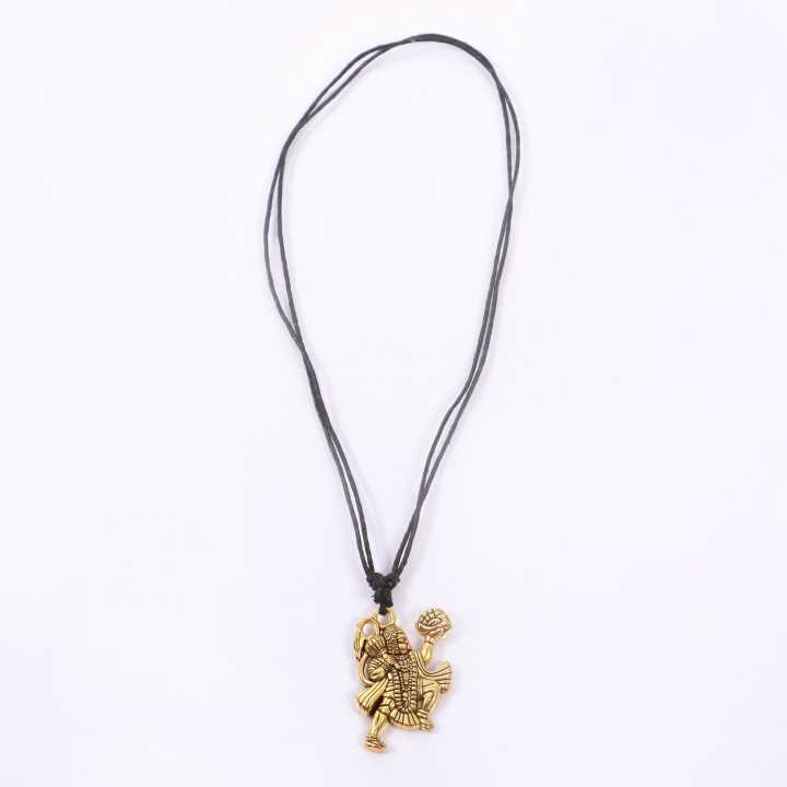 Golden Color Hanuman Design Unisex Locket | Daraz.com.np