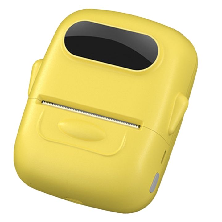 Portable Thermal Printer Mini Printer with Stickers Printer for Small ...