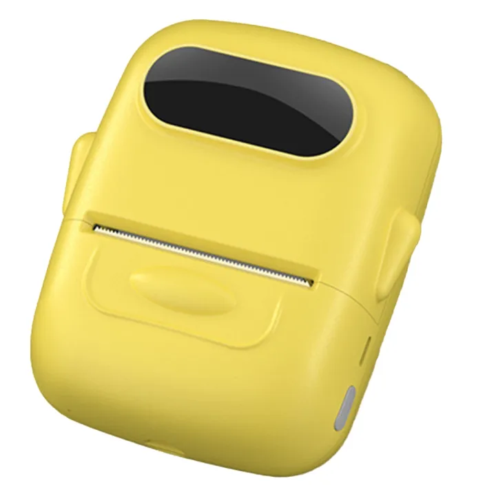 Portable Thermal Printer Mini Printer with Stickers Printer for Small ...
