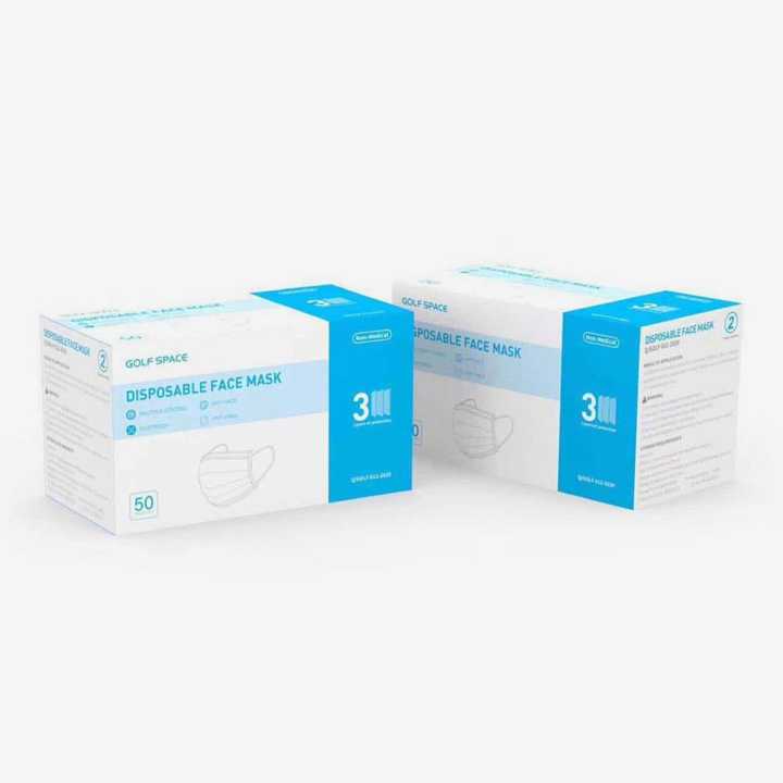 Blue Disposable Mask Of 50 Pcs | Daraz.com.np
