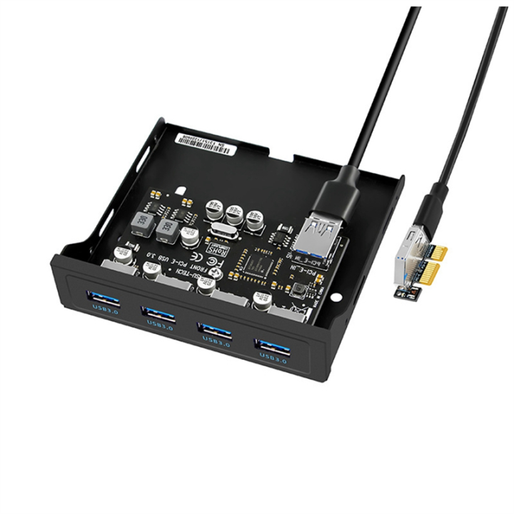 PCI-E to USB 3.0 PC Front Panel PCIE USB Adapter 3.5 Inch Floppy Front ...