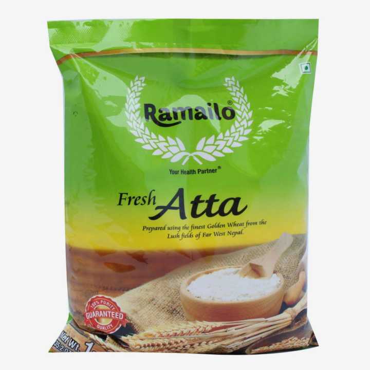 Ramailo Fresh Atta 1 KG for Tandoori Roti - 3 Packet | Daraz.com.np