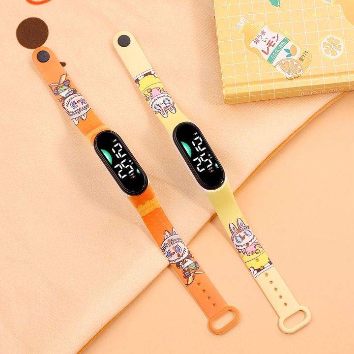 Labubu Doll Printed Electronic Watch for Middle and High School ...