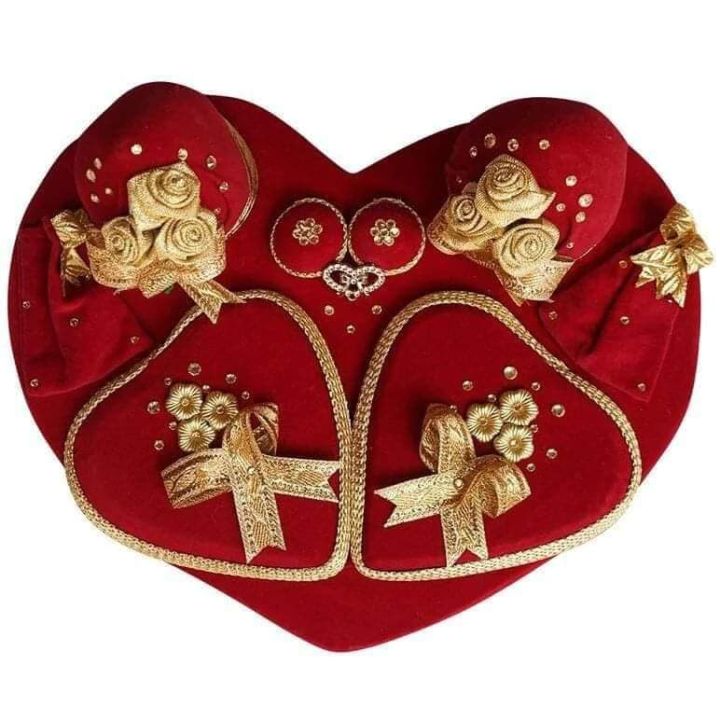 Shree Nepali Nariwal Supari Ko Thal Set For Marriage And Ring Ceremony ...