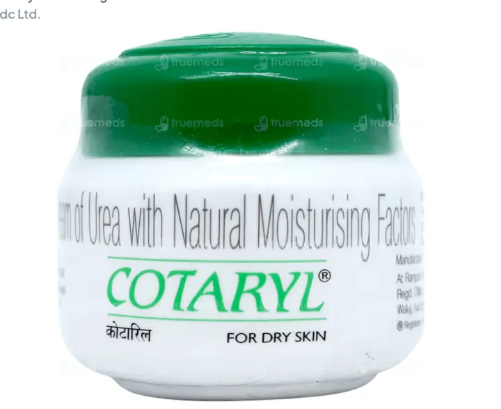 Cotaryl Skin Cream - For Dry Skin - Cream Of Urea With Natural ...