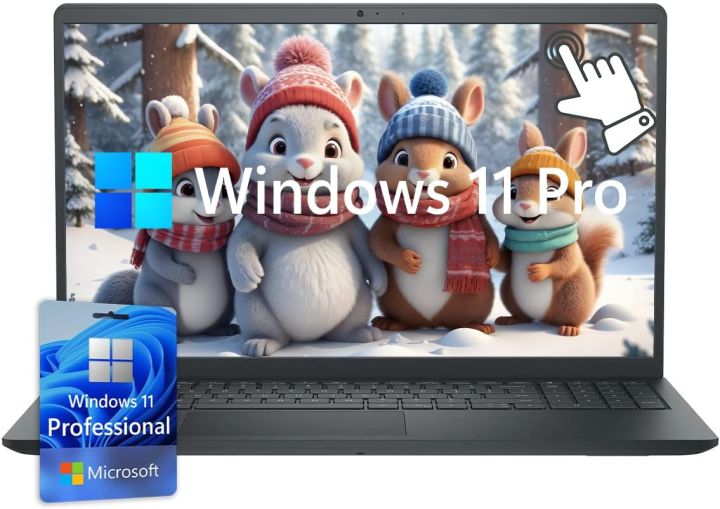 Dell Inspiron Touch Screen Laptop, 15.6" FHD LED Touchscreen Business ...