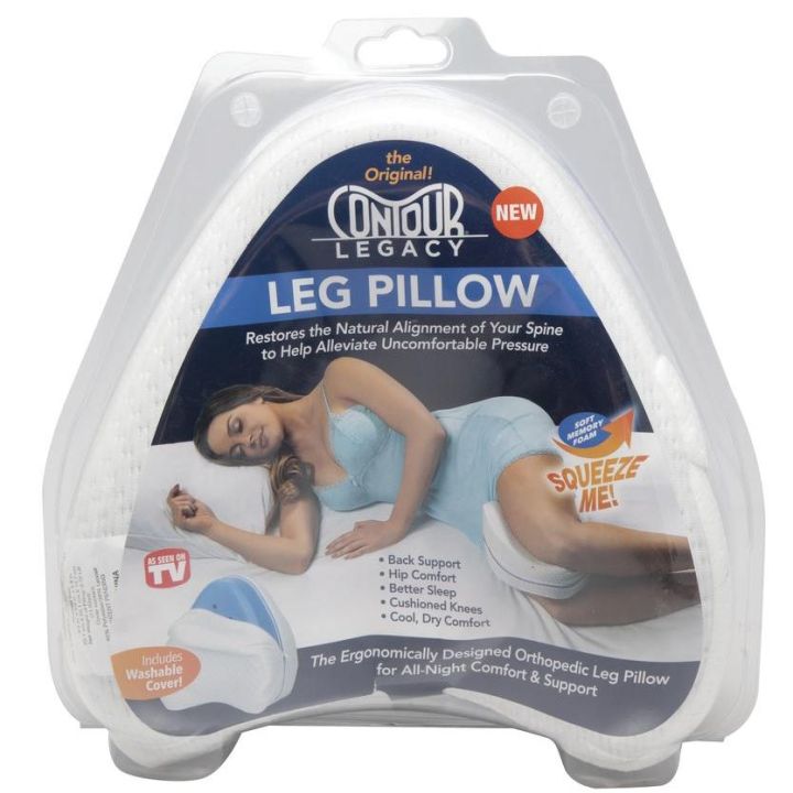 The Original Contour Legacy Leg Pillow Back Support Pregnancy Help ...
