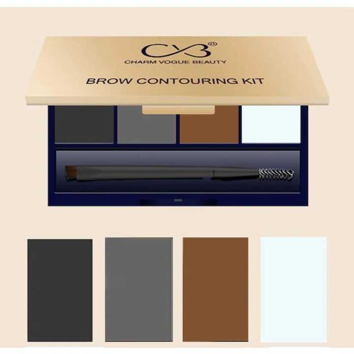 CVB C71 Brow Contouring Kit for Flawless Finish, Natural Looking Brow ...