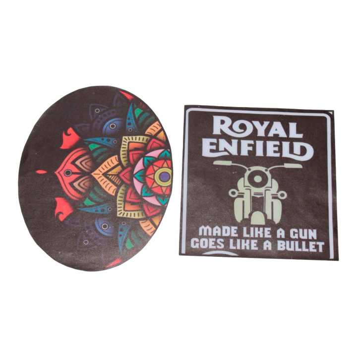 Printed Royal Enfield Side Sticker Set | Daraz.com.np