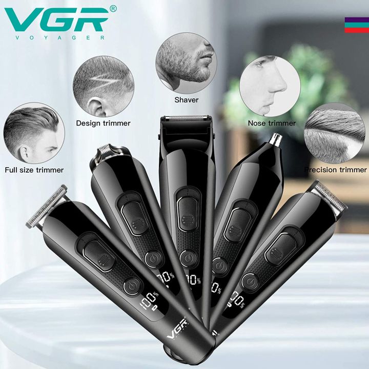 VGR V-175 Trimmer, 5In1 Professional Grooming Kit, | Daraz.com.np