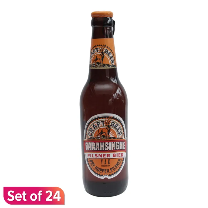 Barahsinghe Craft Beer Pilsner Bier 330ML Set Of 24 | Daraz.com.np