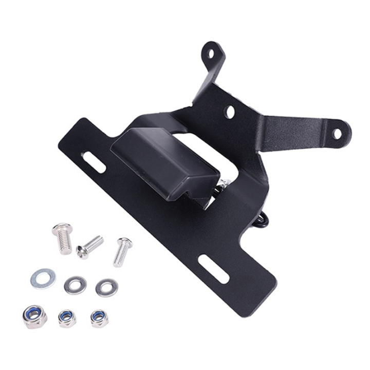 LKPCIGCXM Motorcycle License Plate Holder LED Light for Fat Boy 114 ...