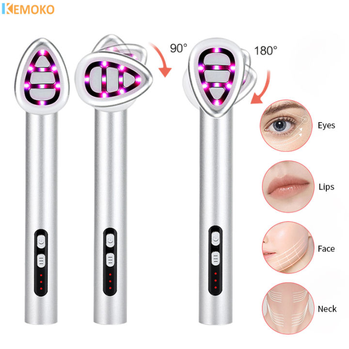 LED Eye Beauty Device Microcurrent Face Massager Facial Fade Eye Fade ...