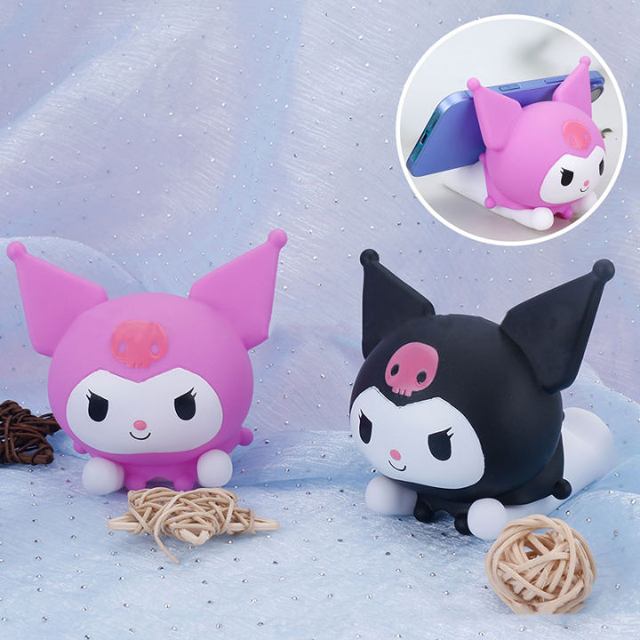 Sanrio Kuromi Phone Stand Kawaii Cute Cartoon Phone Holder Desktop ...