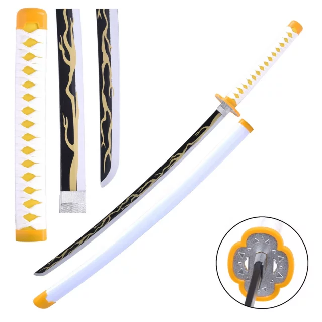 Anime Sword / Zenitsu Katana / 104cm Long Katana / Demon Slayer | Daraz ...