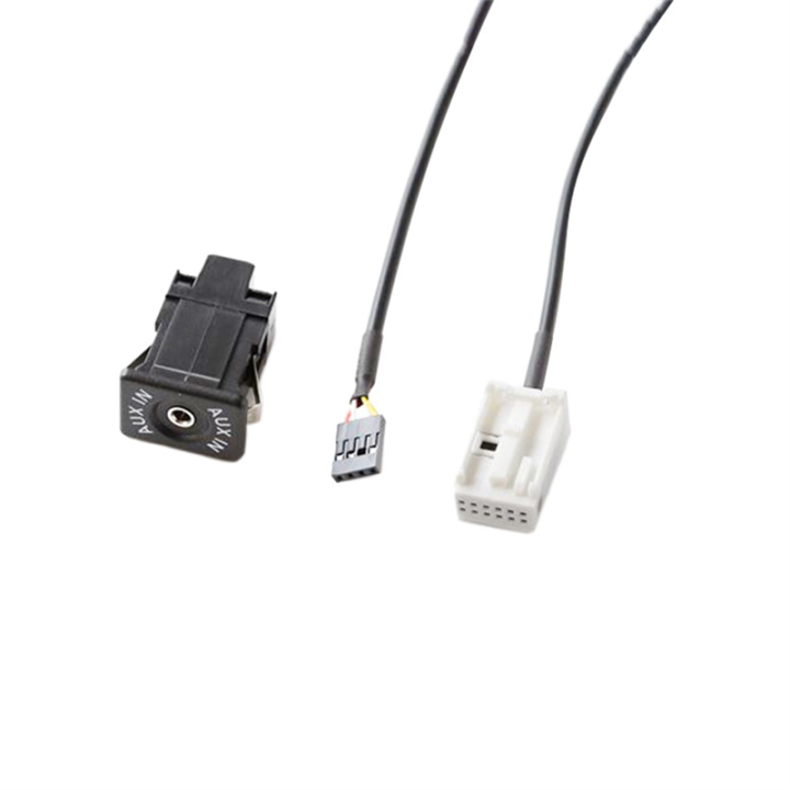 Aux Socket Audio Switch Cable 12Pin 3.5Mm Interface Socket Adapter for ...