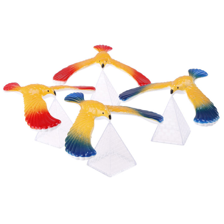 1Set Balancing bird + pyramid magic physics science enlightenment kid ...