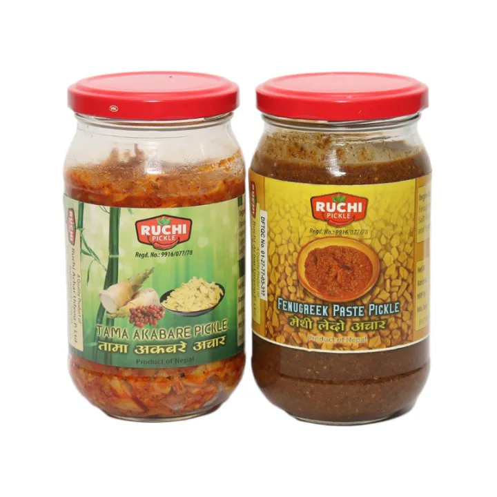 Pack Of 2 Ruchi Tama & Methi Paste Pickle 400Gm | Daraz.com.np