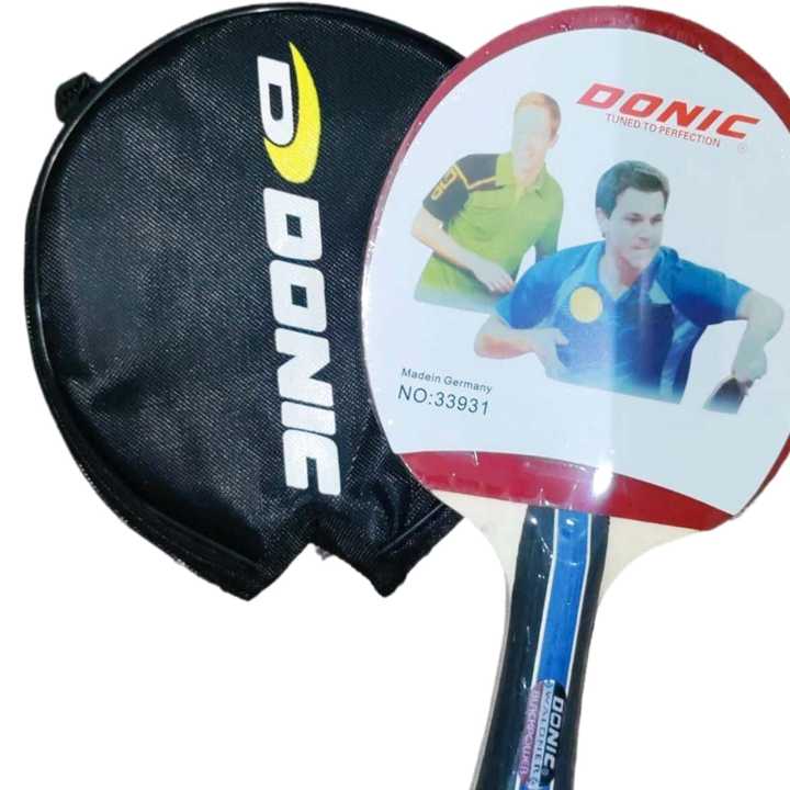 Table Tennis Racket / Donic Table Tennis Bat Single with Half Bag ...