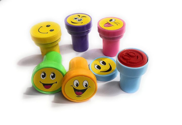 Smiley Stamps for Kids, Greeting Cards, Scrapbook, School Supplies ...