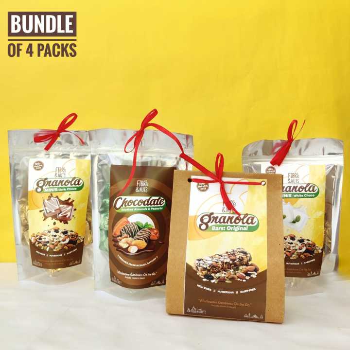 Trekking Snack Bundle (Pack Of 4) | Super Saver Combo | Healthy Snack ...