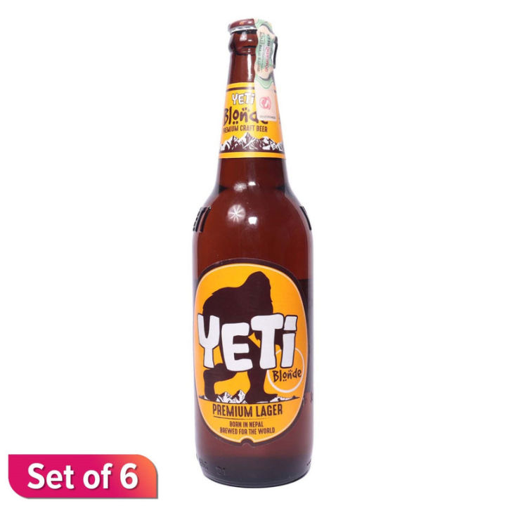Yeti Blonde Beer, 650ml, 6 Piece | Daraz.com.np