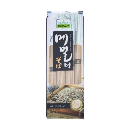 Chilkab Farms Korean Noodle (Kuksu)- (Soba/Buckwheat Flavor)- 400gm ...