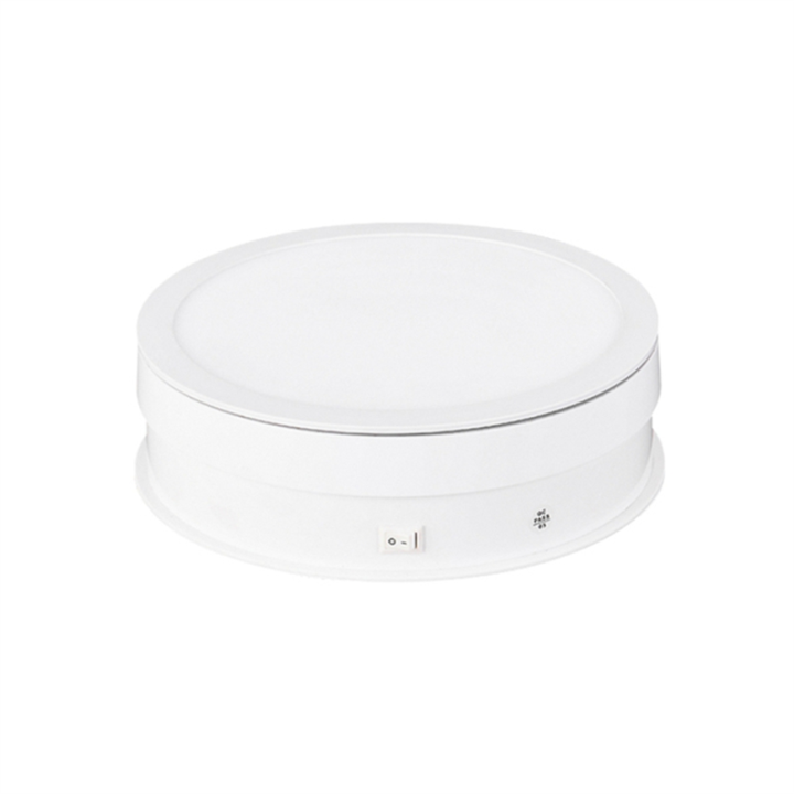 20cm Motorized Rotating Display Stand Rotating Turntable White | Daraz ...