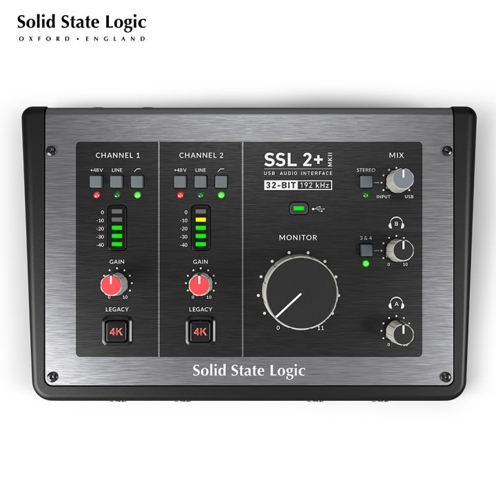 Solid State Logic SSL 2+ MKII 2X2 USB-C Audio Interface | Daraz.com.np