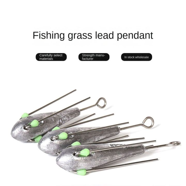 Hot sea fishing fishing sinker fall Brass with luminous bead lead ...