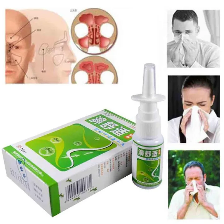 【I was hyLed uL】Chinese Traditional Nasal Sprays Chronic Rhinitis ...