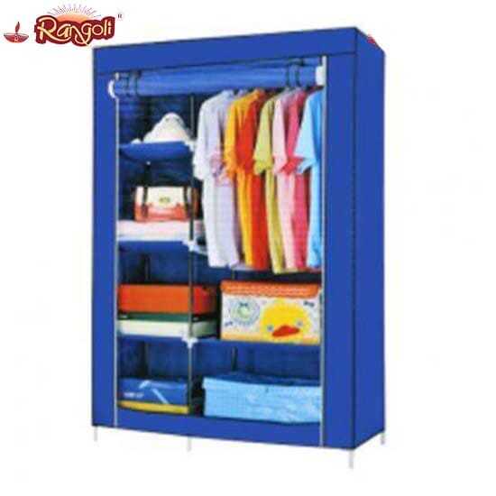 Rangoli Portable Storage Wardrobe (120 X 50 X 175 Cms) | Daraz.com.np