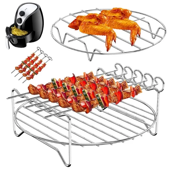 Easy To Clean Multi-function Roasting Racks Double Side Round ...