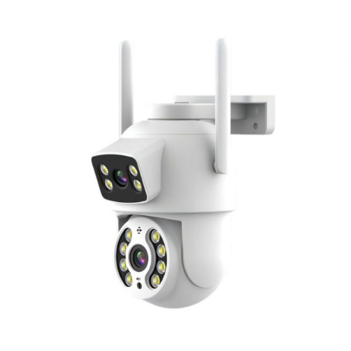 6mp dual lens waterproof Wi-Fi camera with 1 years warranty | Daraz.com.np