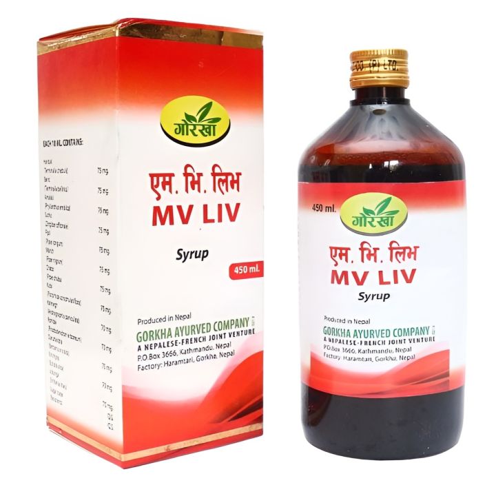 Gorkha MV Liv Liver Tonic 450Ml | Daraz.com.np