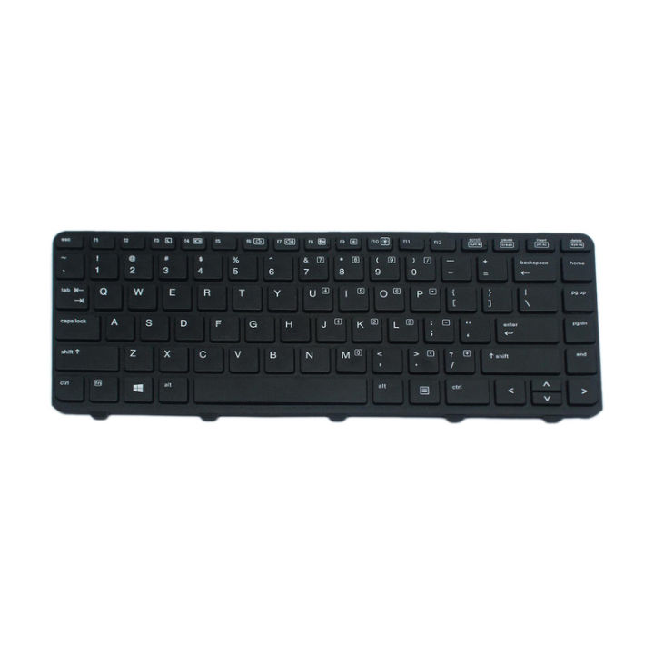 HP ProBook 430 G2 440 G0 440 G1 440 G2 US Laptop Keyboard with Frame ...