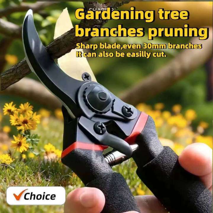SK-5 Steel Bypass Pruner 10 (25cm) Professional Garden Shears for Trees ...