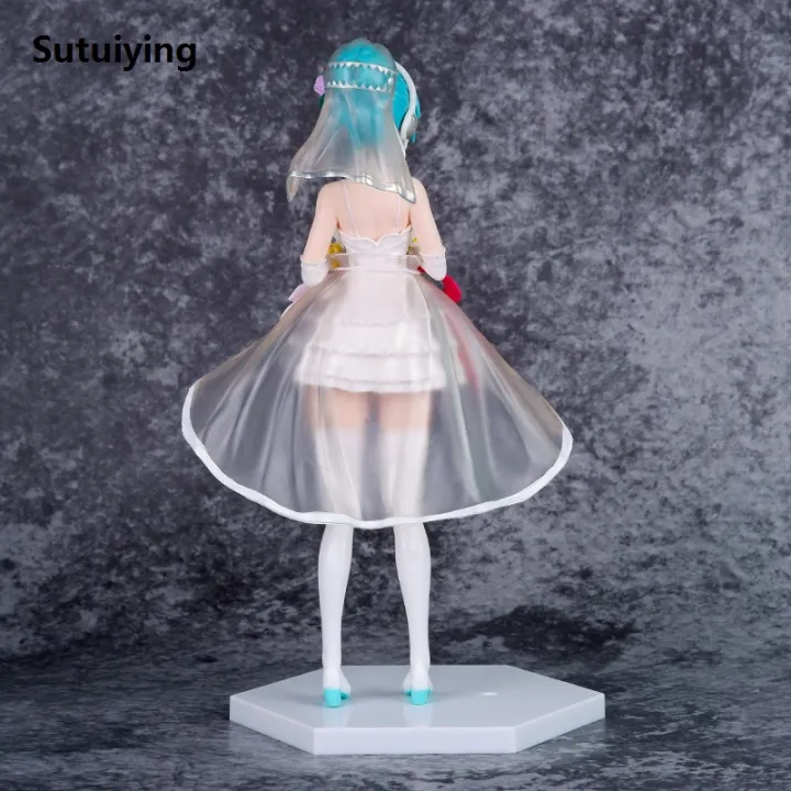 Sutuiying Anime Figure Wedding Dress Action Figures Kawaii Swimsuit ...