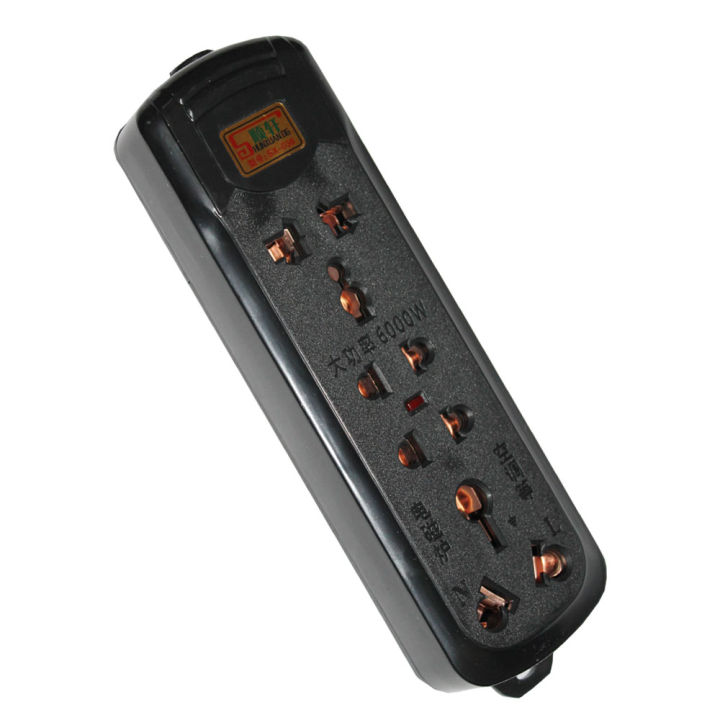 Heavy Duty (No Wire) Self-Assemble 4000W 4-Port Multiplug Adapter for ...