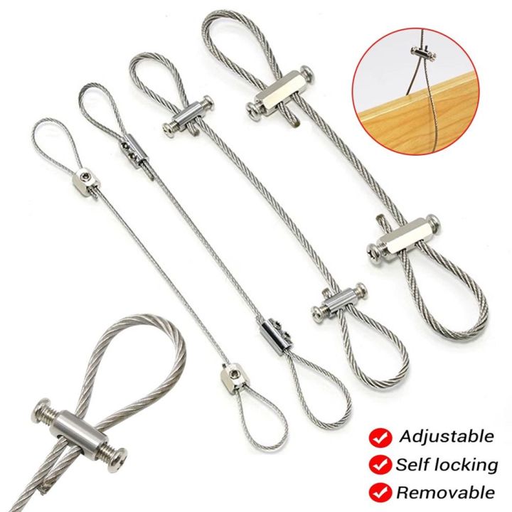New Stainless Steel Wire Rope Adjustable 1.5/2/3/4mm Retractable ...