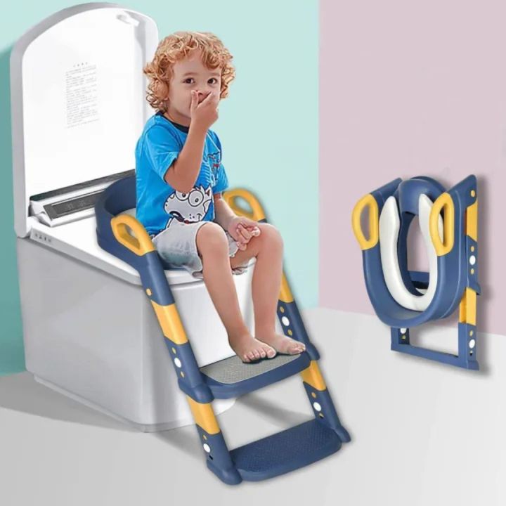 “StepSmart Kids Commode Potty & Training Ladder – Adjustable Toilet ...