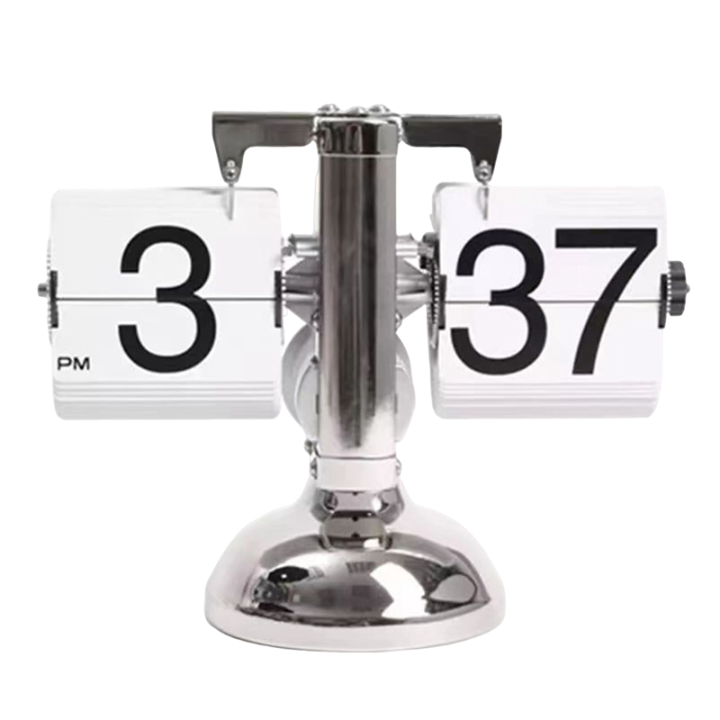 Flip Digital Clock -Small Scale Table Clock Retro Flip Clock | Daraz.com.np